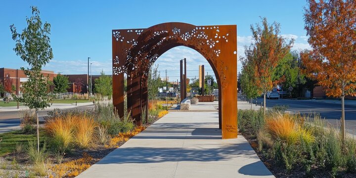 Public Walkway Templates – Free Editable Designs | PikWizard