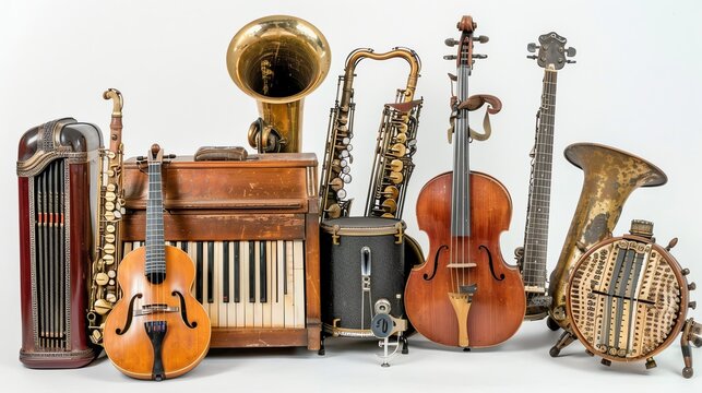 "Vintage Musical Instruments" Images – Browse 1,503 Stock Photos ...