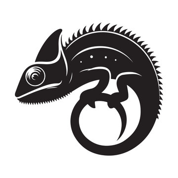"Chameleon Vector" Images – Browse 303 Stock Photos, Vectors, and Video ...