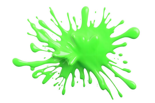Green Splatter Paint Backgrounds