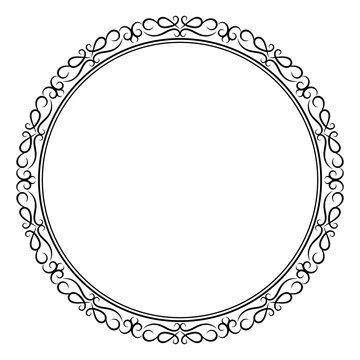 Simple Circle Border Clip Art