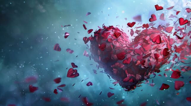 Heart background hd store