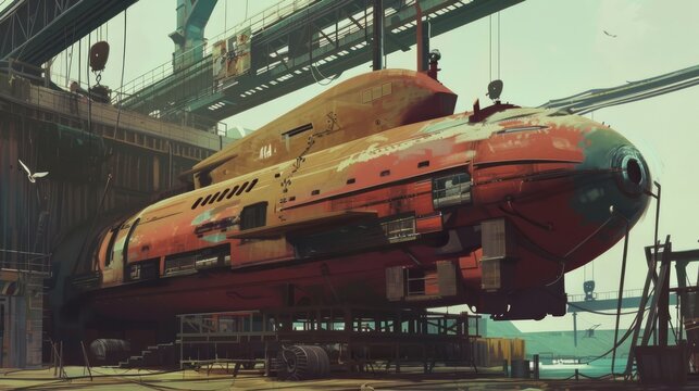 Submarine Shipyard Images – Browse 915 Stock Photos, Vectors, and Video ...