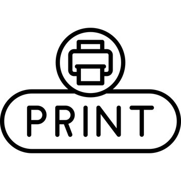 Print Button Logo