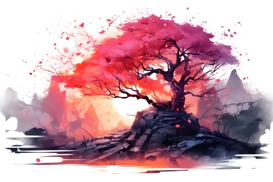 "Red Tree" Images – Browse 2,455 Stock Photos, Vectors, and Video ...
