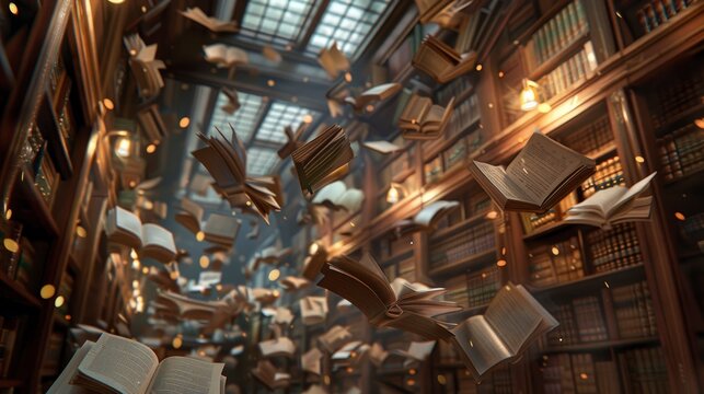 "Flying Books" Images – Browse 513 Stock Photos, Vectors, and Video ...