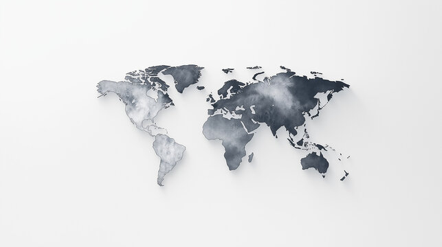 World Map Grayscale Images – Browse 12,947 Stock Photos, Vectors, and ...