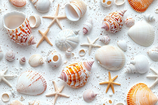 Sea Shell Repeat Pattern Images – Browse 72,969 Stock Photos, Vectors ...