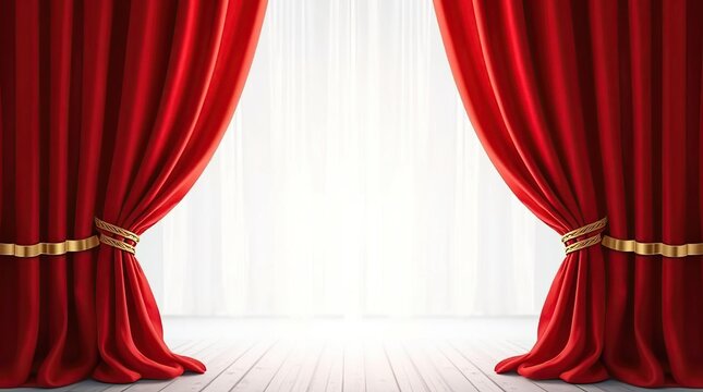 Red Curtain Open Red Curtains On Alpha Stock Motion Graphics