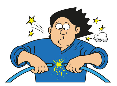 Electrical Shock Cartoon Images – Browse 10,938 Stock Photos, Vectors ...