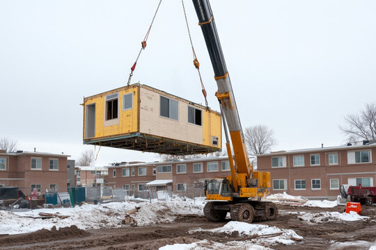 Modular Home Crane Images – Browse 795 Stock Photos, Vectors, and Video ...