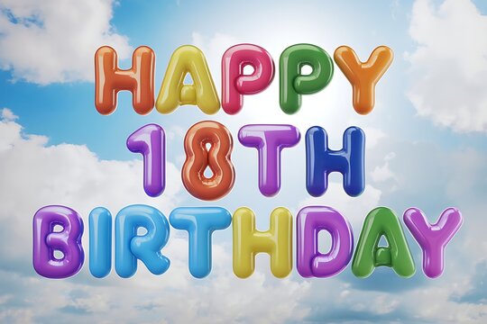 "Happy 18Th Birthday" Images – Browse 89 Stock Photos, Vectors, and ...