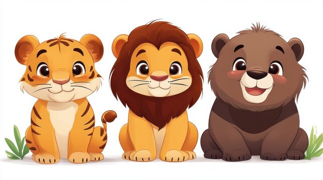 Lions And Tigers And Bears Clip Art Lions And Tigers And Bears: Over