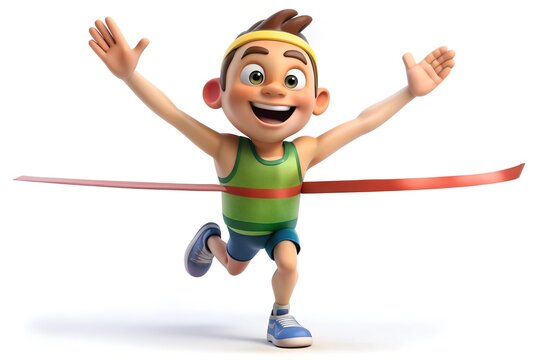 Finish Line Cartoon Images – Browse 15,327 Stock Photos, Vectors, and ...
