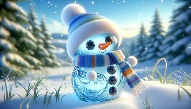 Snowman Cartoon Images Browse 442 628 Stock Photos Vectors and Video Adobe Stock