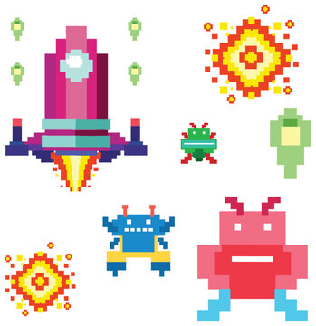 New Space Invaders Sprites