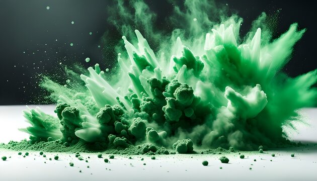 Green Color Explosion Images – Browse 261,061 Stock Photos, Vectors ...