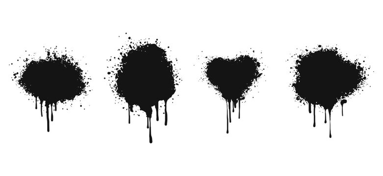 Light Paint Splatter Vector