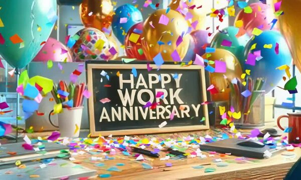 Happy Work Anniversary Images – Browse 18,579 Stock Photos, Vectors ...