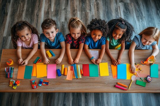 Children Doing Crafts Images – Browse 15,127 Stock Photos, Vectors, and ...