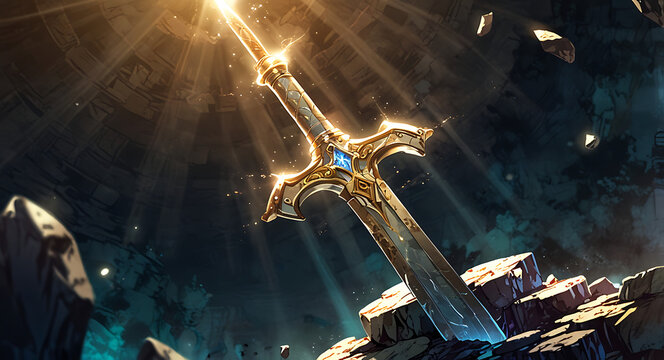 "Sword In The Stone" Images – Browse 381 Stock Photos, Vectors, and ...