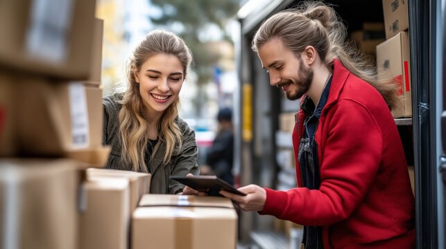 Delivery-Service Images – Browse 1,025 Stock Photos, Vectors, and Video ...