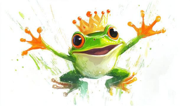 Frog King"」の写真素材 | 358件の無料イラスト画像 | Adobe Stock