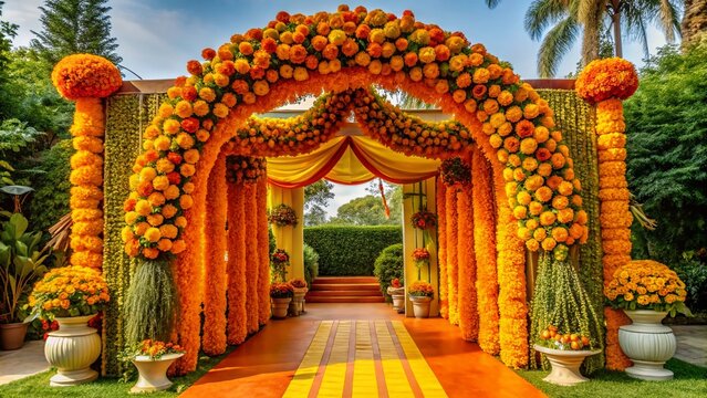 Marigold Flower Indian Wedding Images – Browse 6,854 Stock Photos ...
