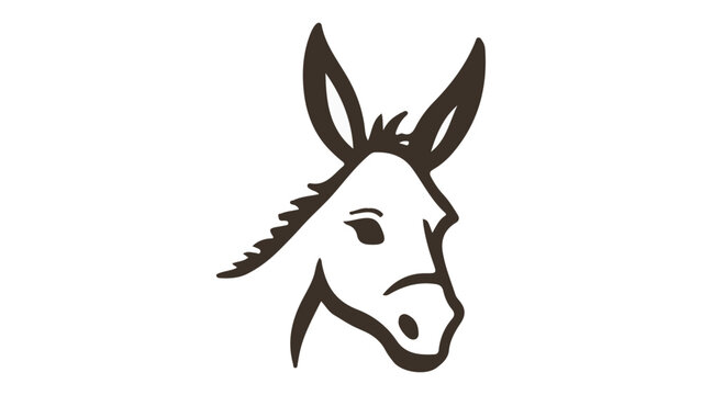 Donkey Outline-Bilder: Stock-Fotos & -Videos. | Adobe Stock