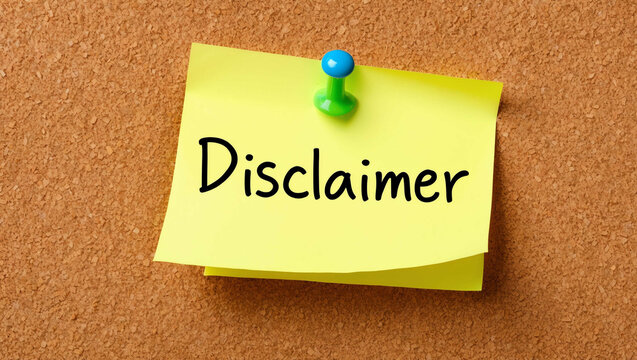 Disclaimer Images – Browse 5,350 Stock Photos, Vectors, and Video ...