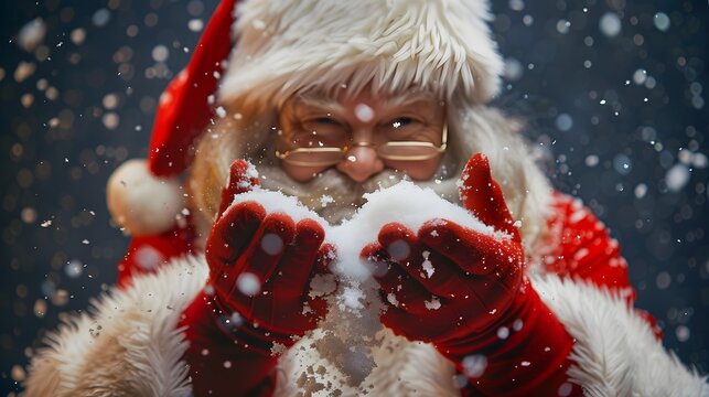 Santa Blowing Snow Images – Browse 5,354 Stock Photos, Vectors, and ...