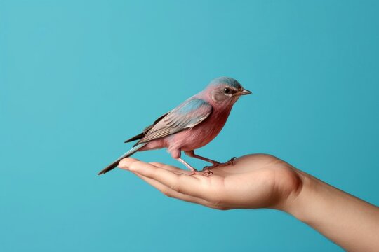 "Bird On Hand" Images – Browse 202 Stock Photos, Vectors, and Video ...