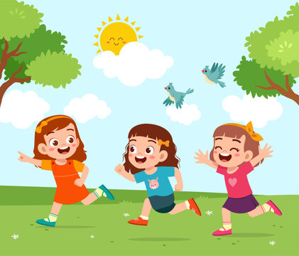 Clipart Play Outside