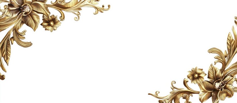 Gold Corner Designs Png