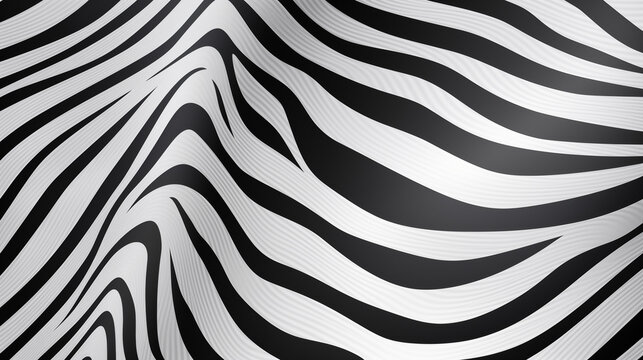 Zebra Stripe Background
