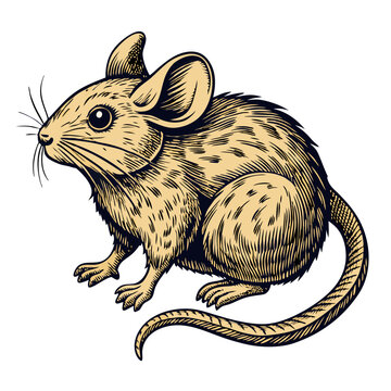 Field Mouse Drawing