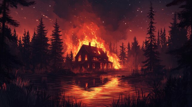 "Burning House"-Bilder: Stock-Fotos & -Videos. | Adobe Stock