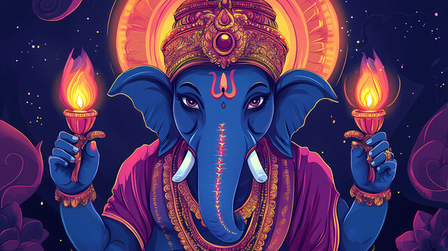 Lord Ganesha Cartoon Images – Browse 6,721 Stock Photos, Vectors, and ...