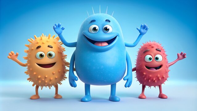 Friendly Bacteria Cartoon Images – Browse 2,623 Stock Photos, Vectors ...