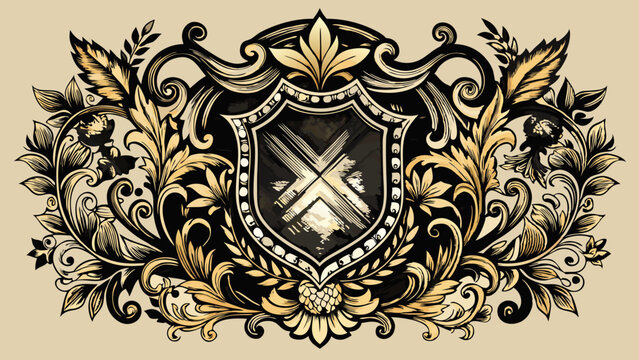 Shield And Scroll Images – Browse 54,712 Stock Photos, Vectors, and ...