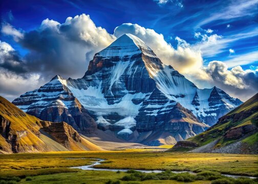 "Kailash Mountain" Images – Browse 369 Stock Photos, Vectors, and Video ...