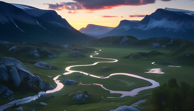 "Evening Scenery"-Bilder: Stock-Fotos & -Videos. | Adobe Stock