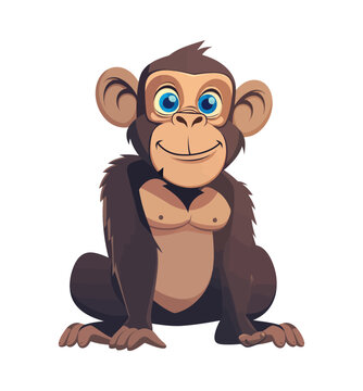 Chimpanzee Cartoon Images – Browse 78,074 Stock Photos, Vectors, and ...