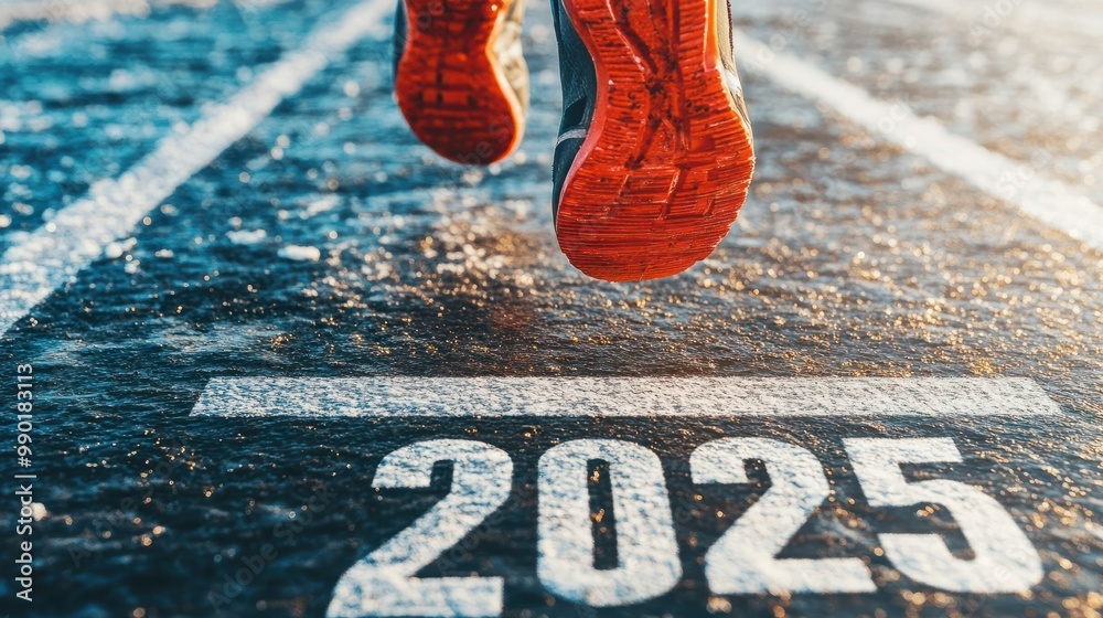 happy new year 2025 a fresh start for 2025 depicte | WallsHeaven ...