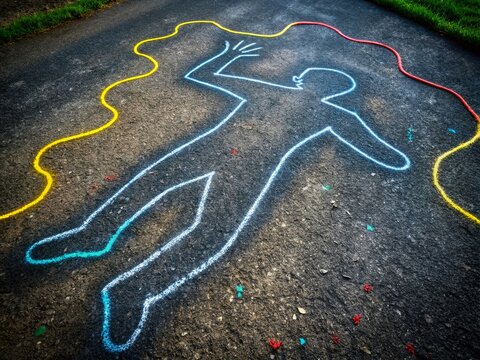 "Chalk Outline" Images – Browse 2,337 Stock Photos, Vectors, and Video ...