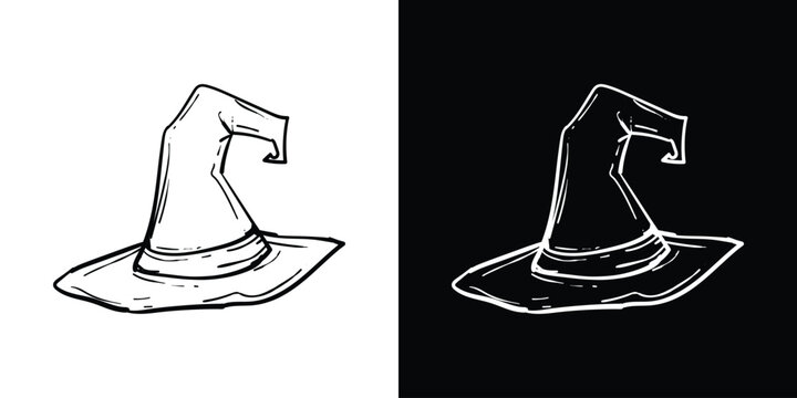 Magician Hat Outline Images – Browse 17,420 Stock Photos, Vectors, and ...