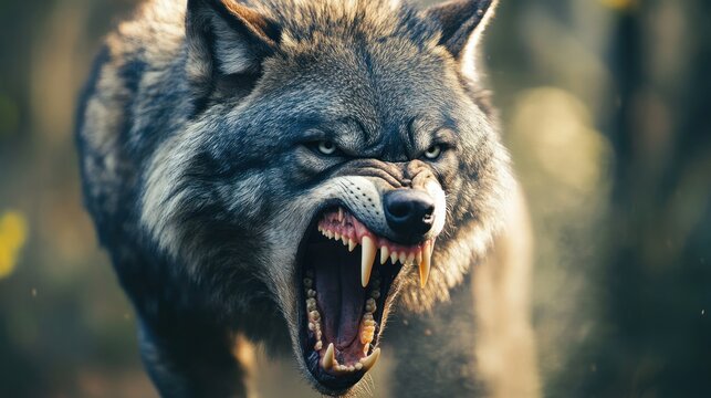 Black Wolf Snarling Images – Browse 1,829 Stock Photos, Vectors, and ...