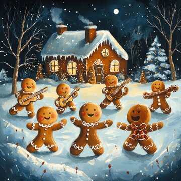 Gingerbread Cartoon Images – Browse 97,399 Stock Photos, Vectors, and ...