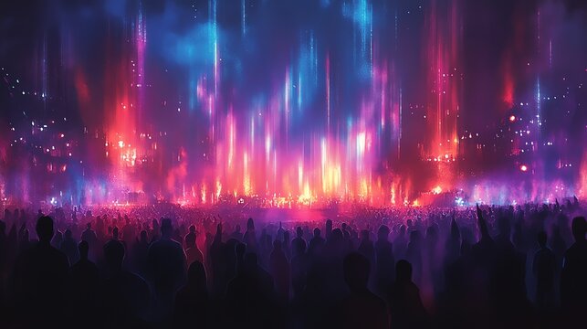 Crowd Stage Wallpaper