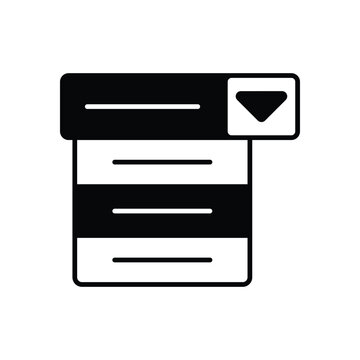 Drop-Down Icon Images – Browse 425 Stock Photos, Vectors, and Video ...